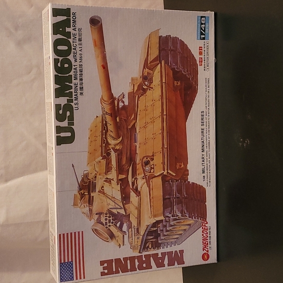 Zhengdefu | Toys | Motor Driven Us Marine M6a Tank Model Kit | Poshmark